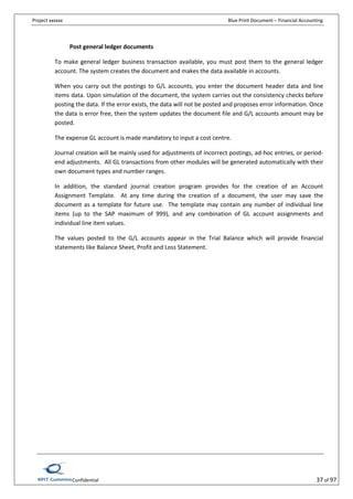SAP FICO BBP Sample Document PDF NEW! | PDF