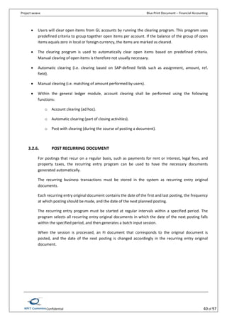 SAP FICO BBP Sample Document PDF NEW! | PDF