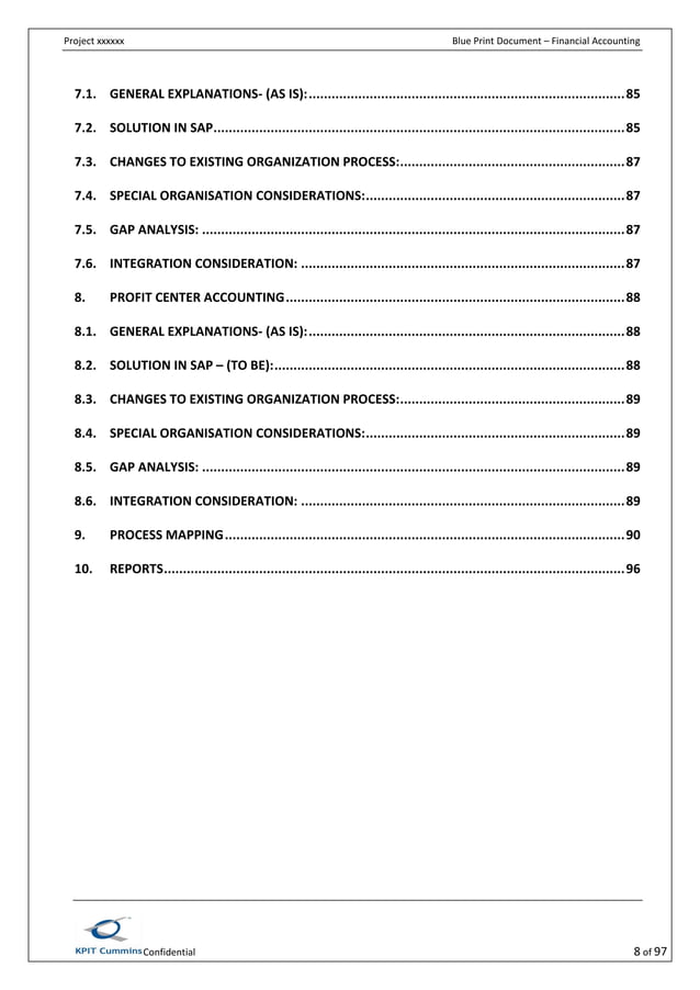 SAP FICO BBP Sample Document PDF NEW! | PDF | Business Accounting ...