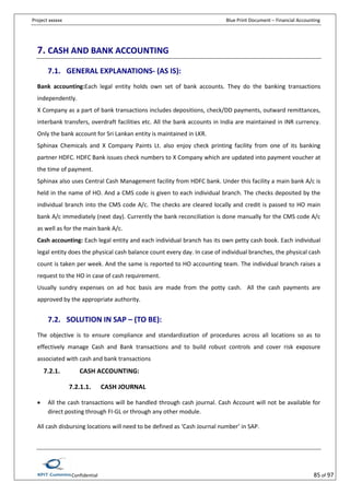 SAP FICO BBP Sample Document PDF NEW! | PDF