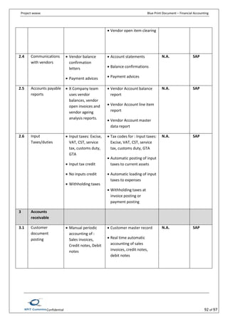 SAP FICO BBP Sample Document PDF NEW! | PDF