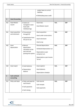 SAP FICO BBP Sample Document PDF NEW! | PDF