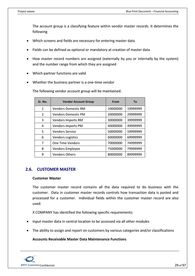 SAP FICO BBP Sample Document PDF NEW!