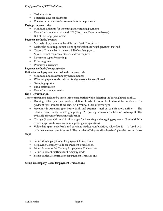 Sap fico-configuration-guide | PDF