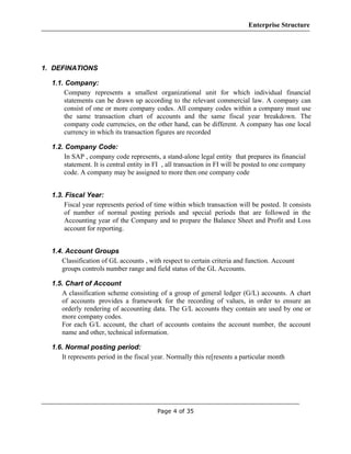 Sap fico-enterprise-structure | DOC