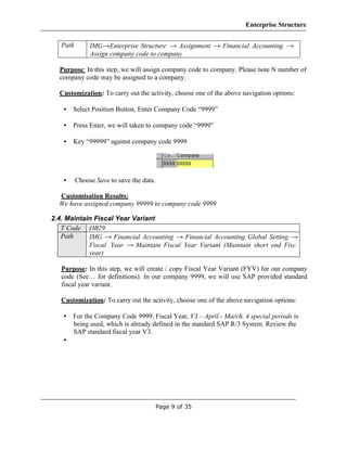 Sap fico-enterprise-structure | DOC