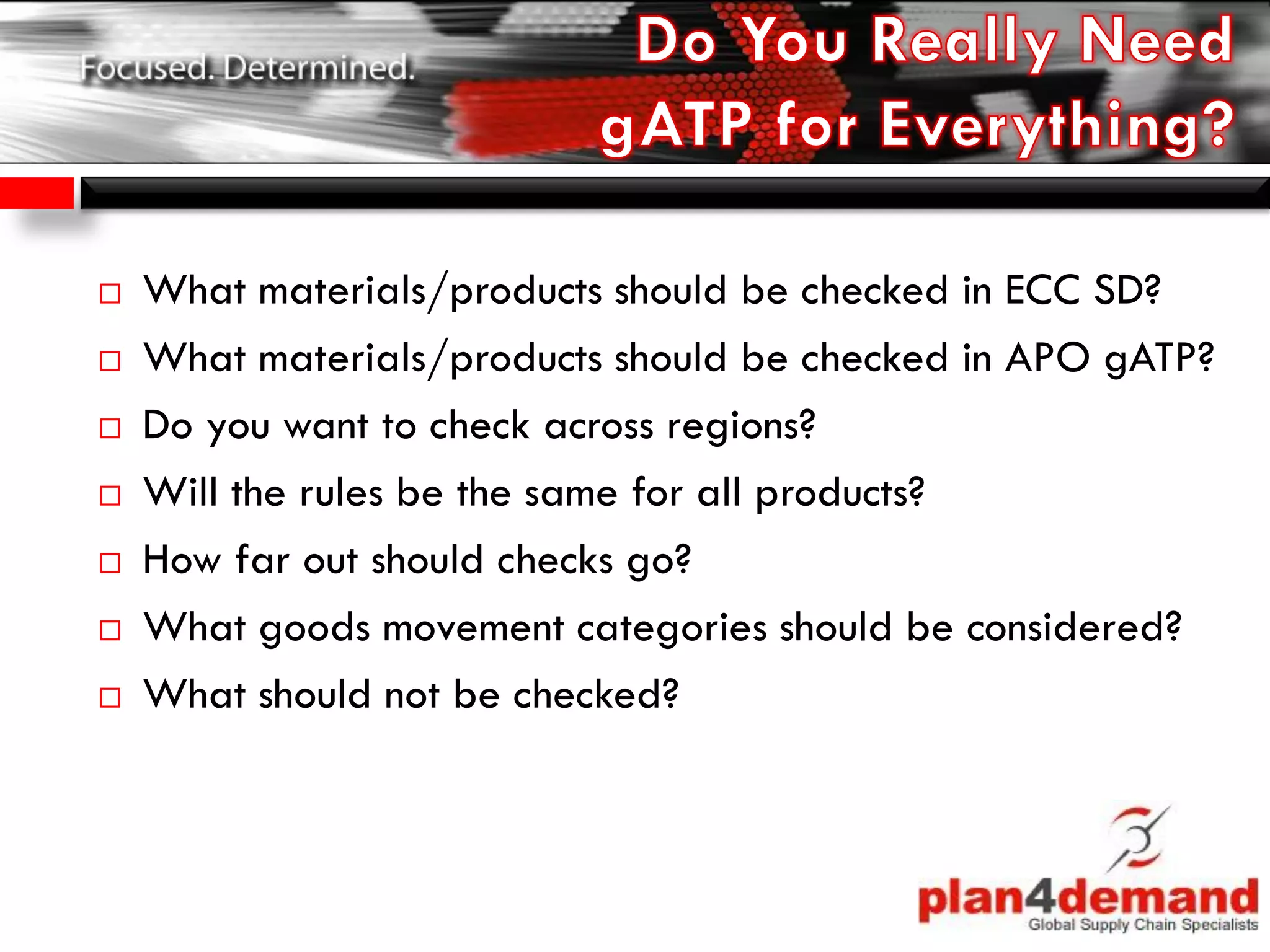 SAP Global Available to Promise (gATP) 101: Global Visibility vs ...