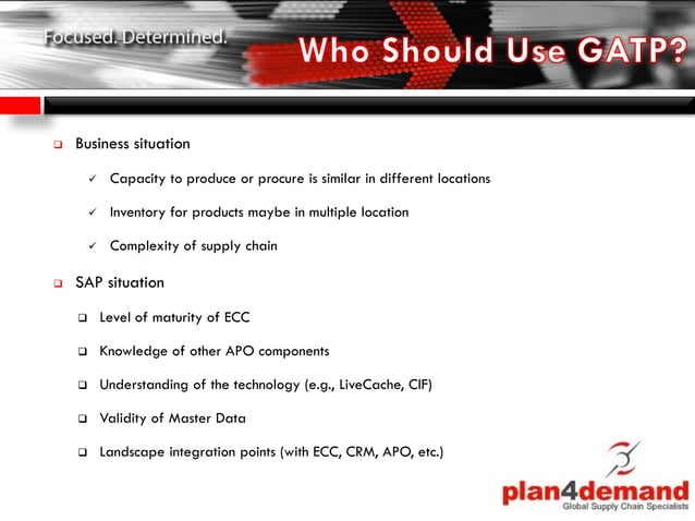 SAP Global Available to Promise (gATP) 101: Global Visibility vs ...