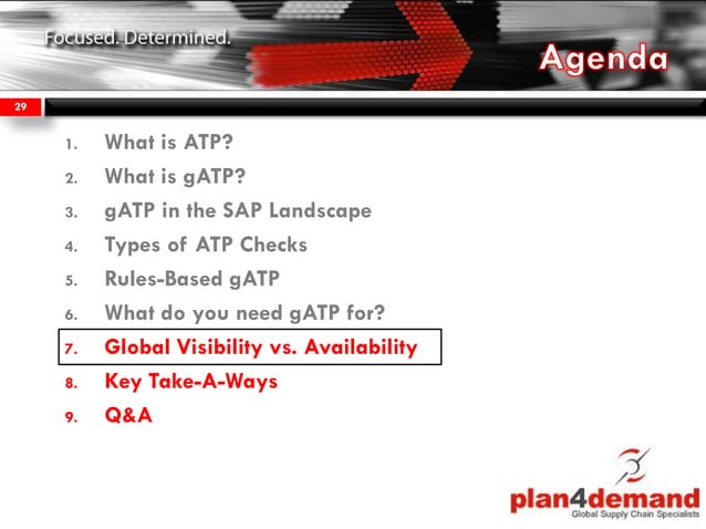 SAP Global Available to Promise (gATP) 101: Global Visibility vs ...