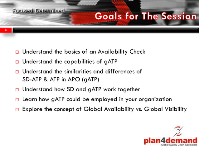 SAP Global Available to Promise (gATP) 101: Global Visibility vs ...