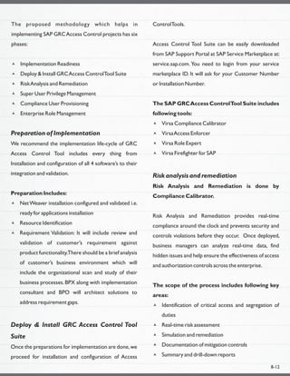 Sap grc-access-control-solution | PDF