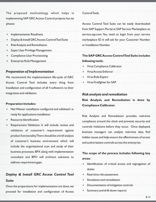 Sap grc-access-control-solution | PDF