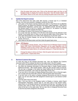SAP GTS Licence Mgt | PDF