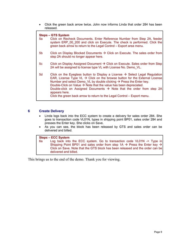 SAP GTS Licence Mgt | PDF