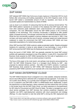Sap hana-enterprise-cloud--bringing-the-revolution-to-your-organization | PDF | Cloud Computing ...