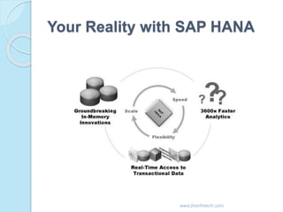 SAP HANA Session1 JH SOFTECH | PPT