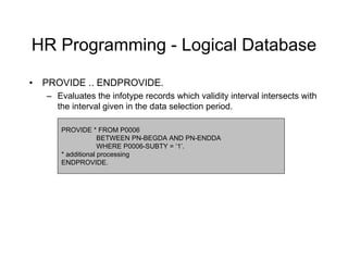 Sap hr-programming | PDF