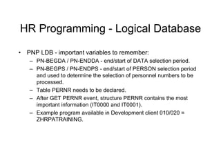 Sap hr-programming | PDF