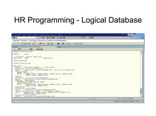 Sap hr-programming | PDF