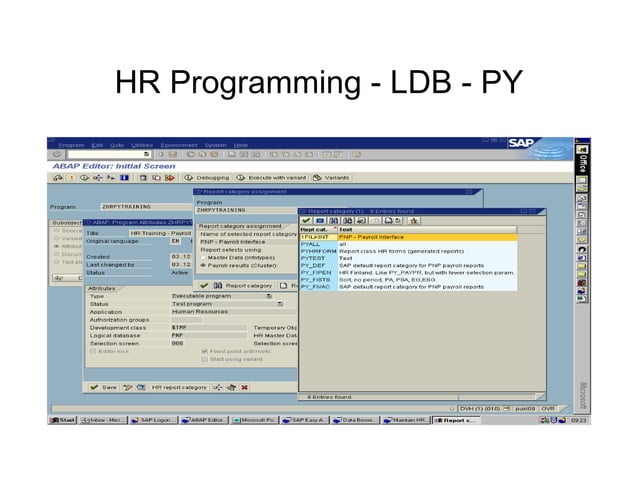 Sap hr-programming | PPT