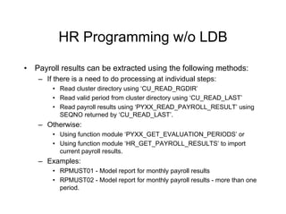 Sap hr-programming | PDF