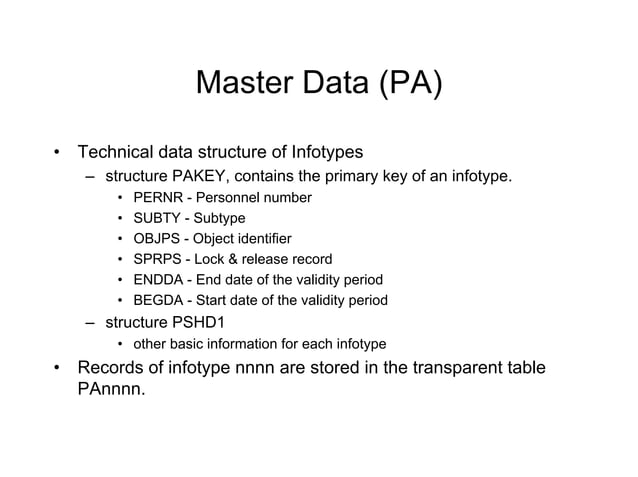 Sap Hr Programming Ppt 7049