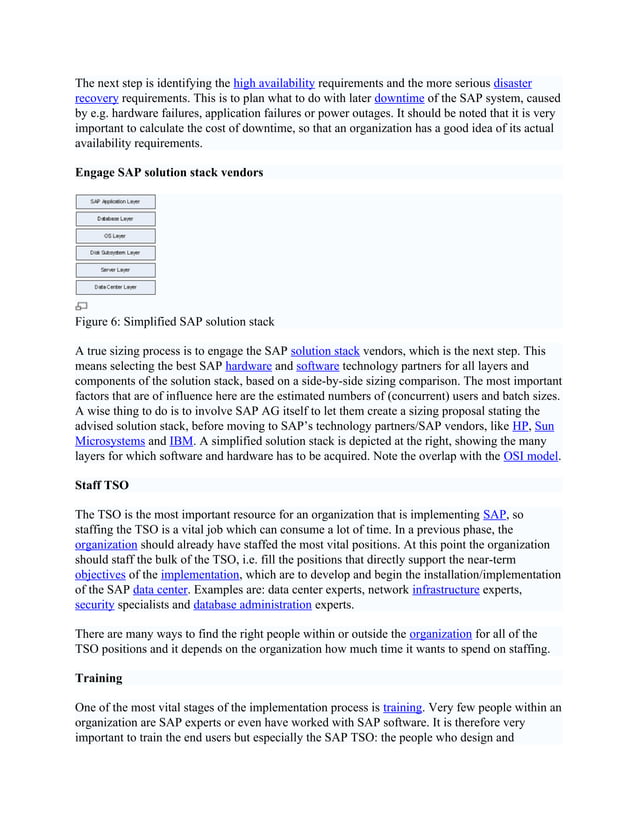 Sap Implementation Life Cycle Complete Process | PDF