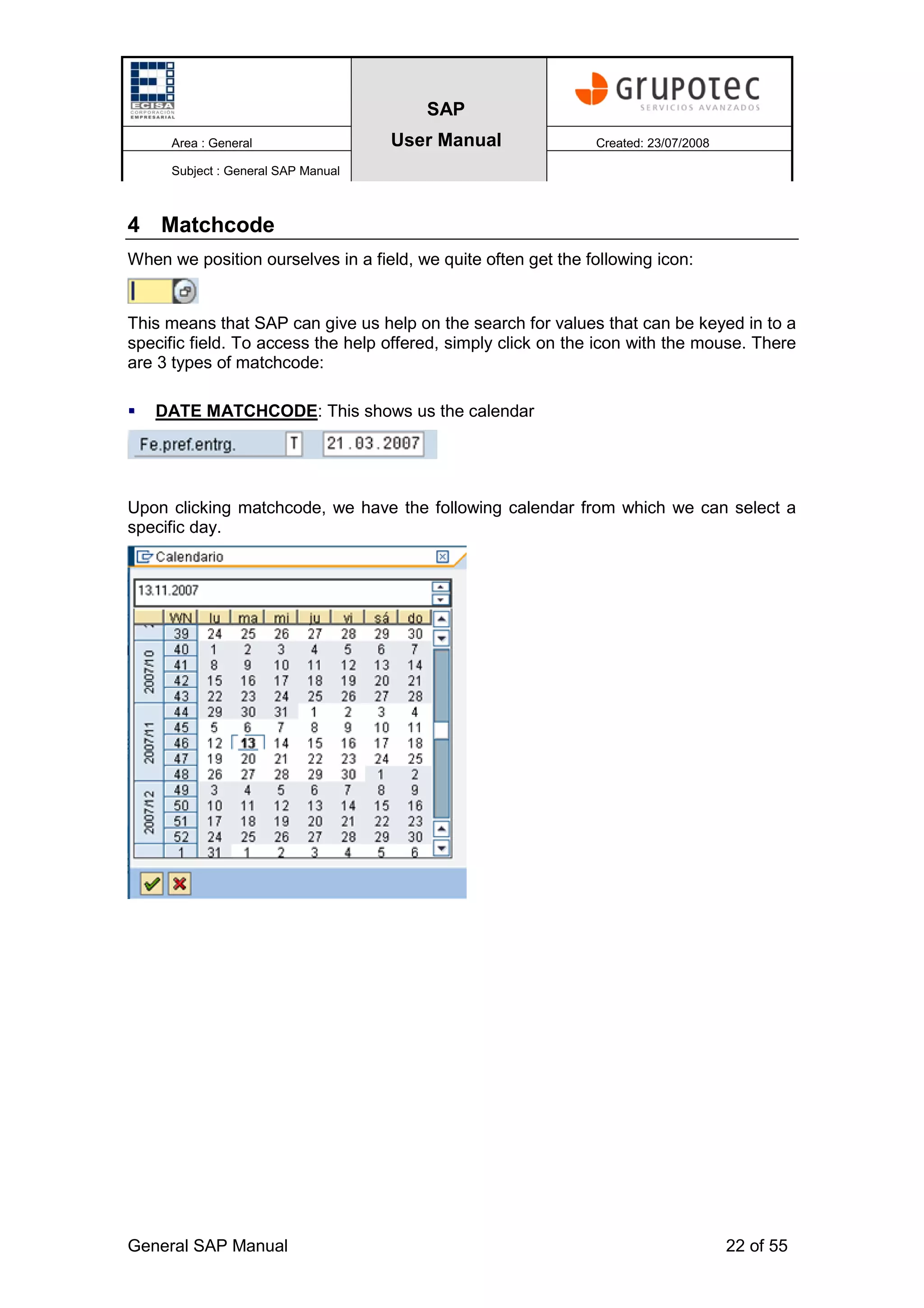 Sap - Initiation Manual | PDF