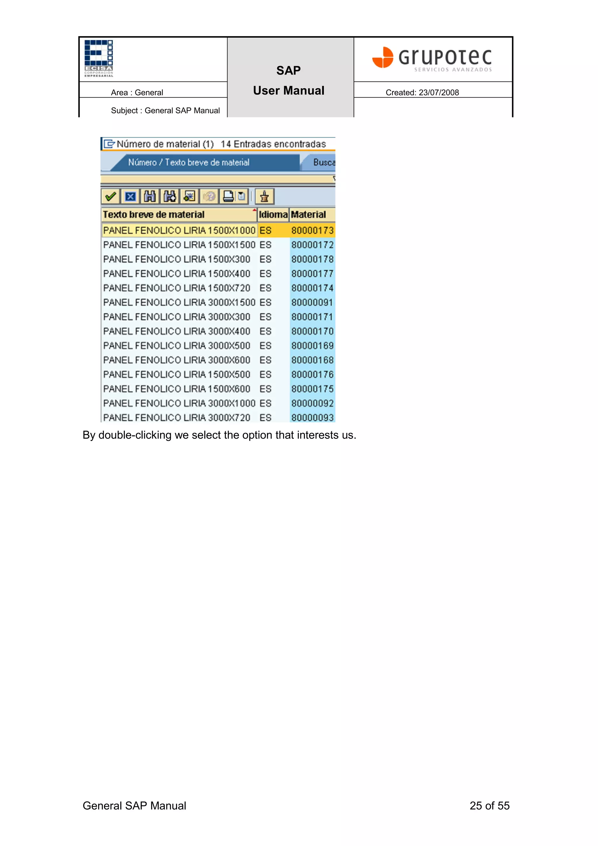 Sap - Initiation Manual | PDF
