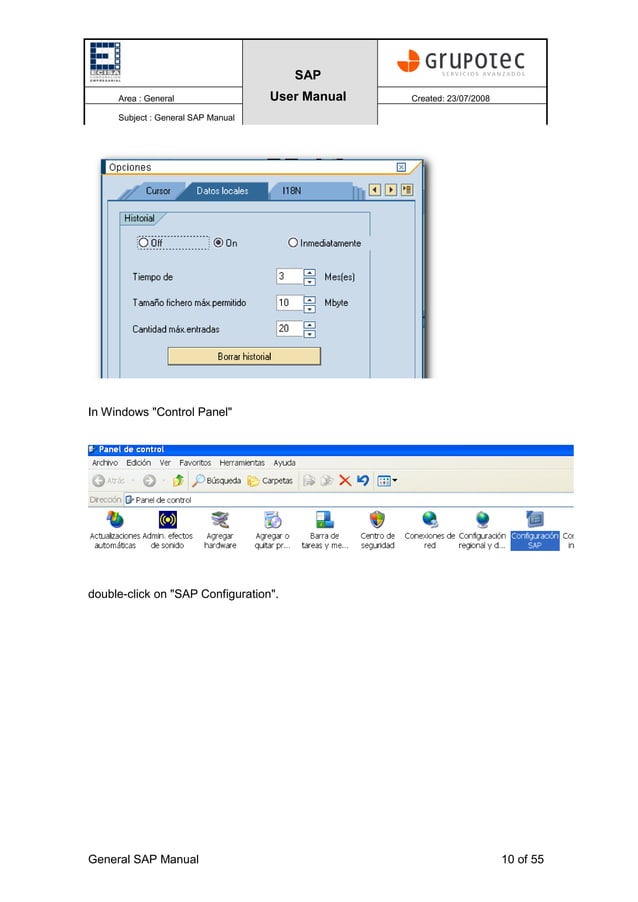 Sap - Initiation Manual | PDF
