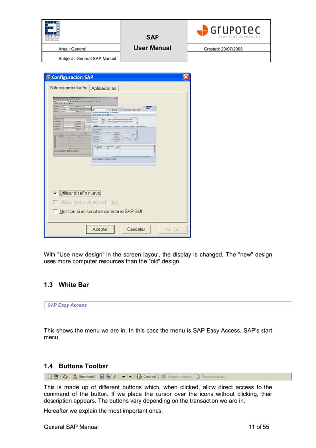 Sap - Initiation Manual | PDF