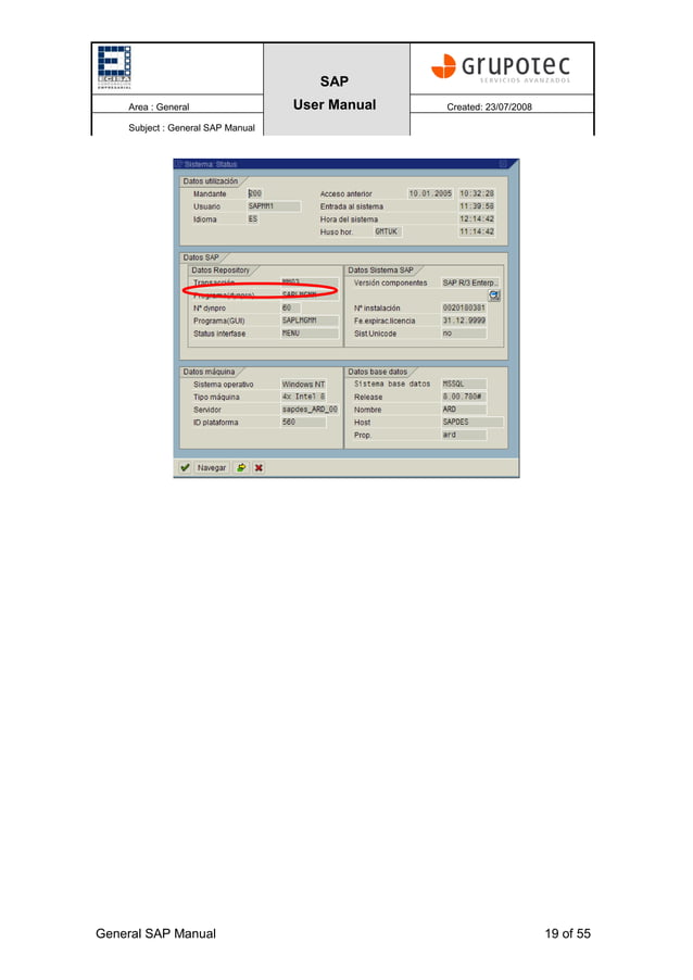 Sap - Initiation Manual | PDF