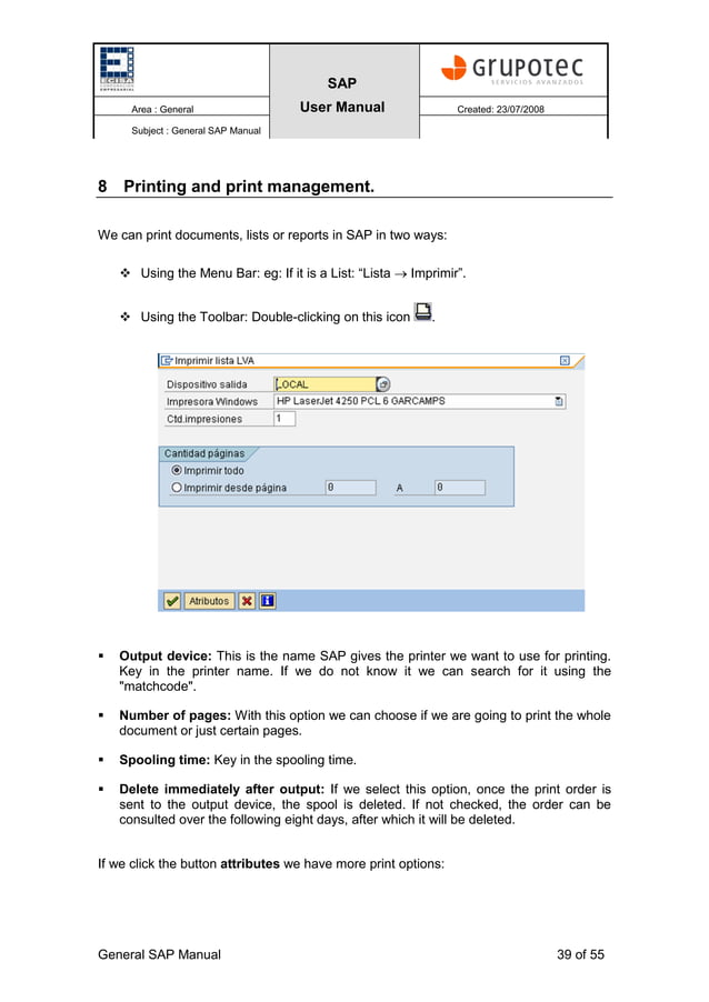 Sap - Initiation Manual | PDF