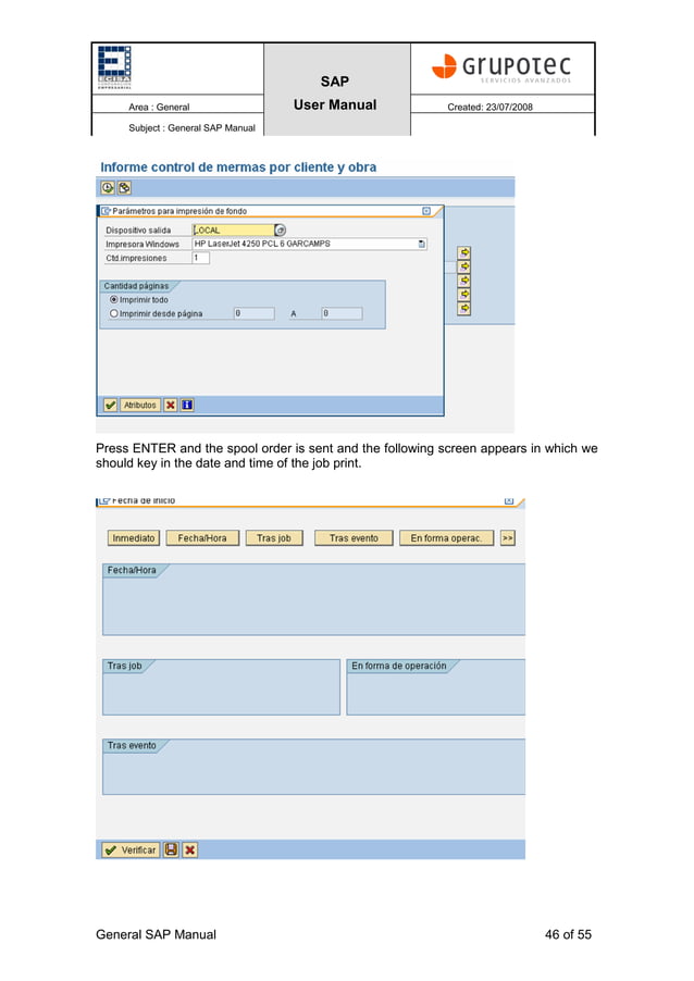 Sap - Initiation Manual | PDF