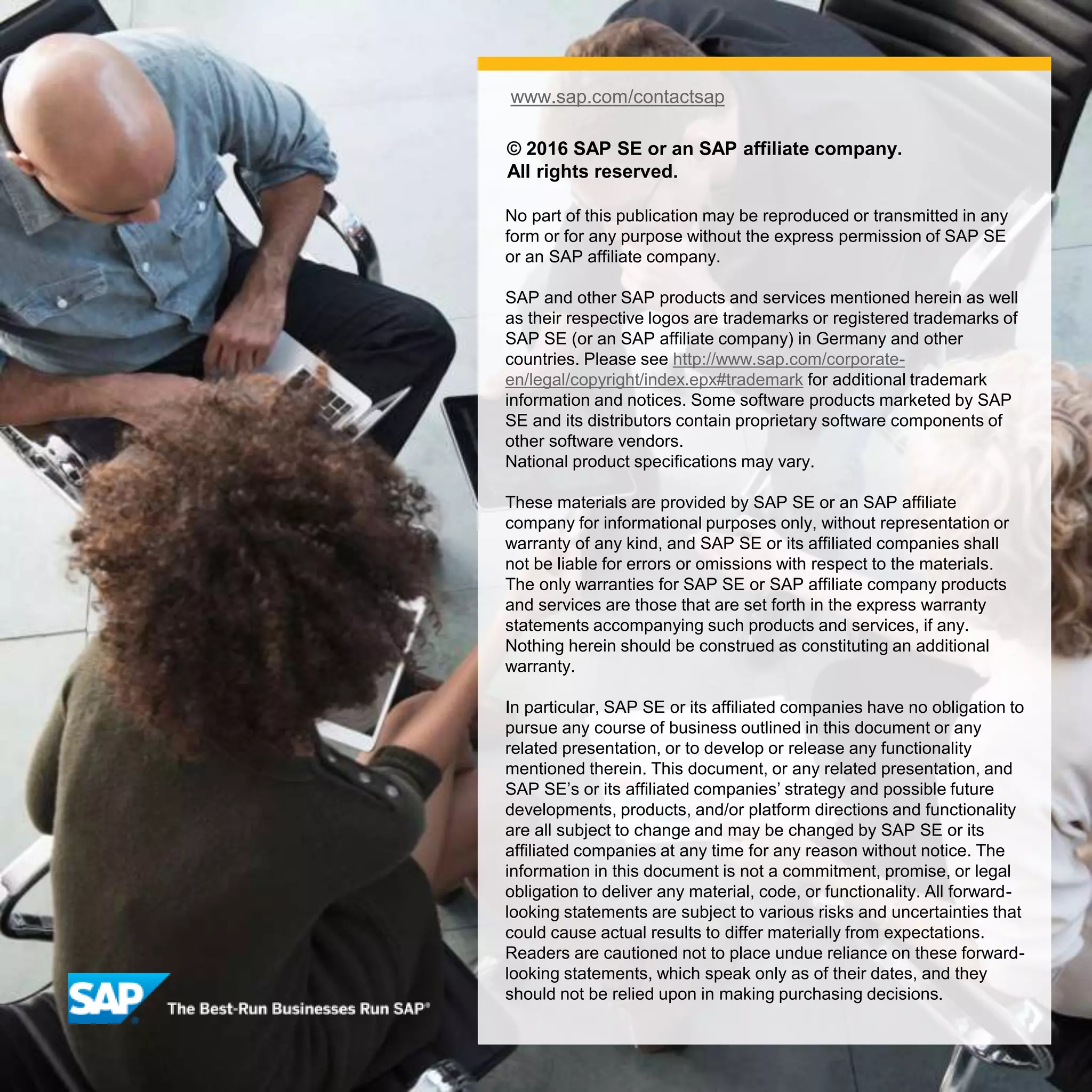 SAP Lambda Architecture Point of View | PDF