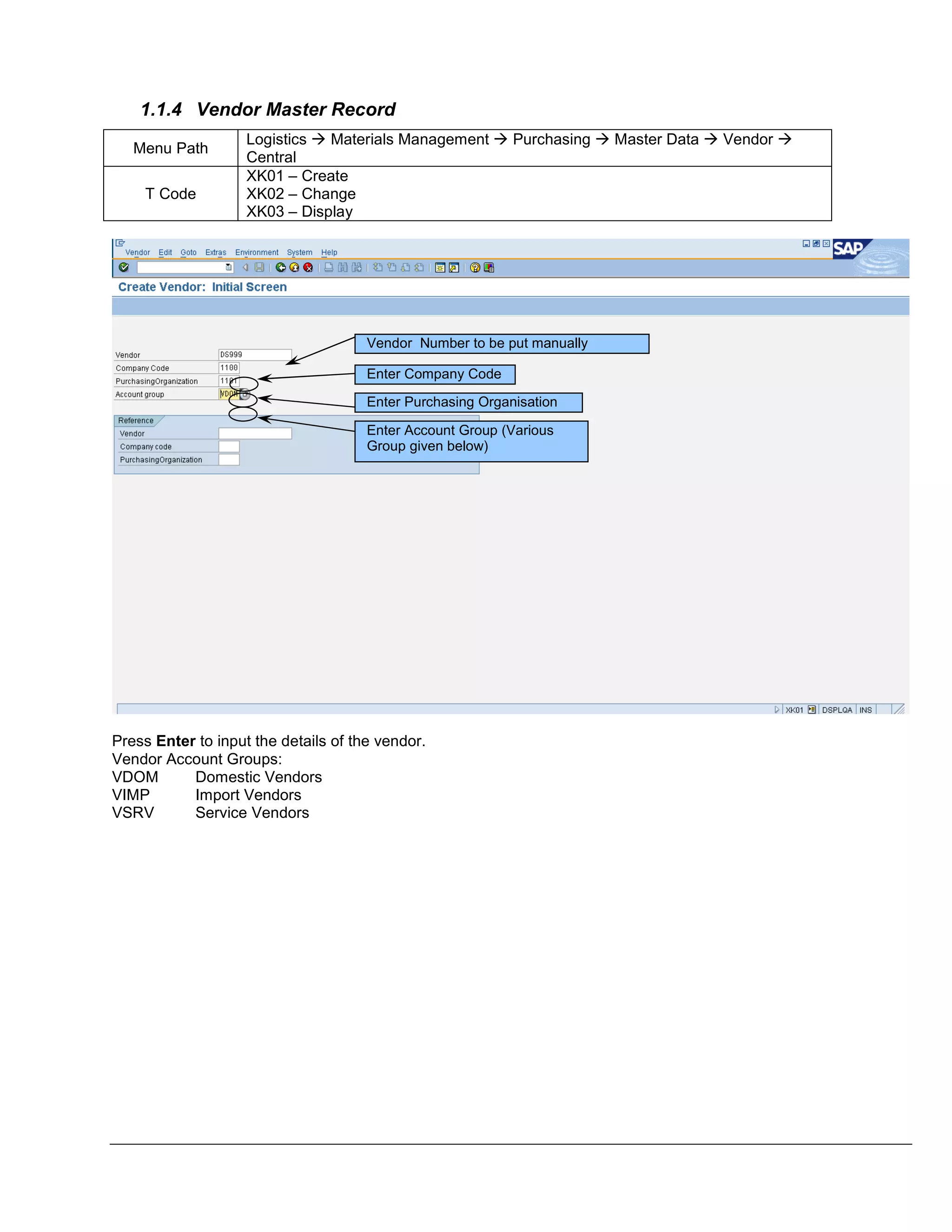 Sap mm-end-user-manual | PDF | Business | Business and Finance