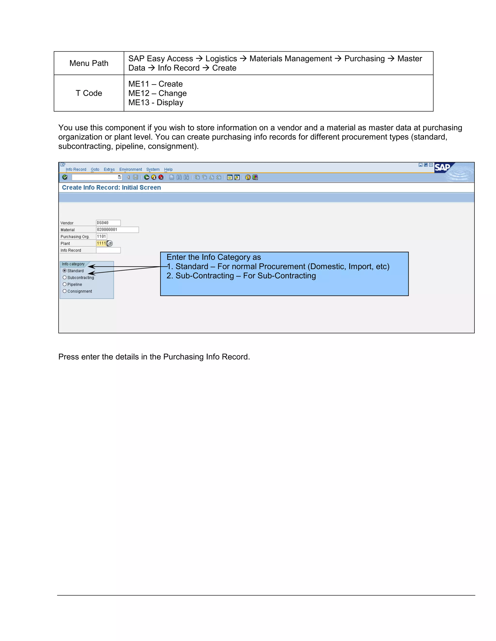 Sap mm-end-user-manual | PDF | Business | Business and Finance