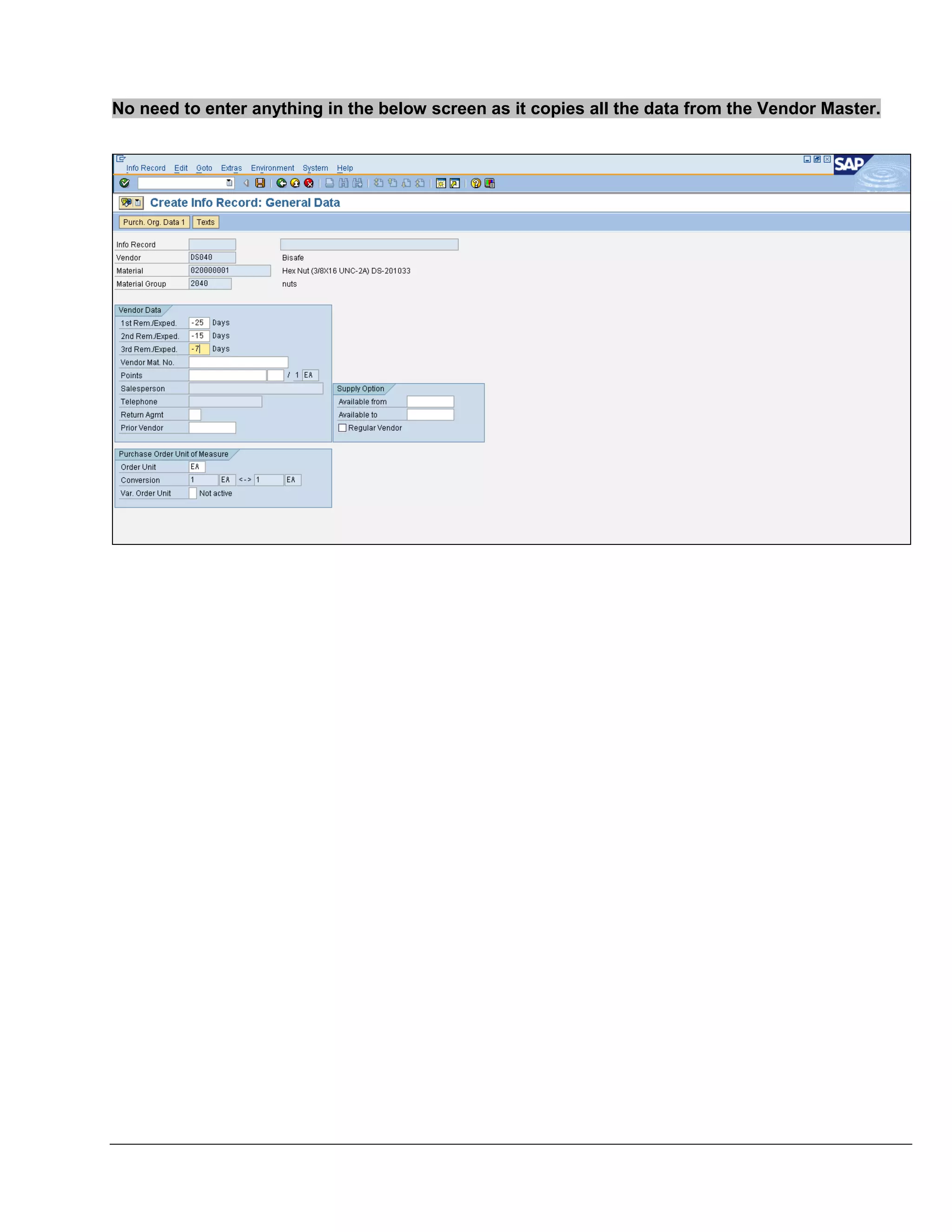 Sap mm-end-user-manual | PDF | Business | Business and Finance