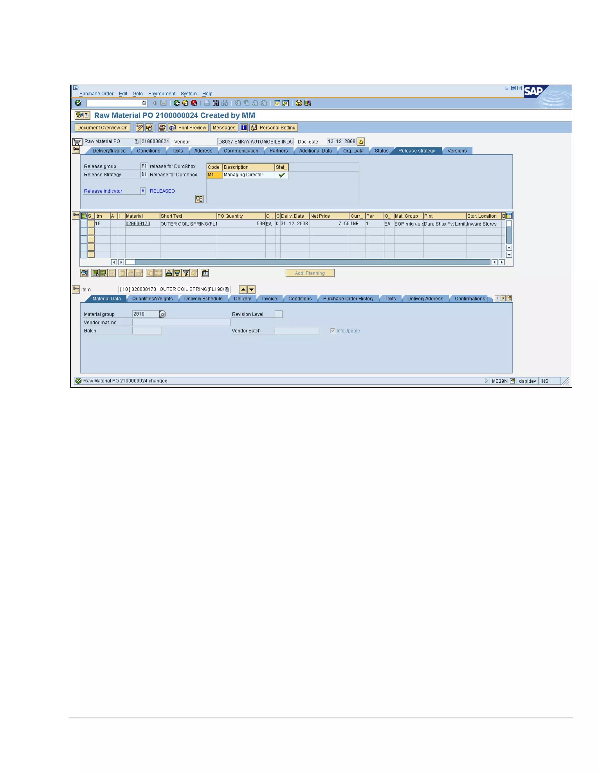 Sap mm-end-user-manual | PDF
