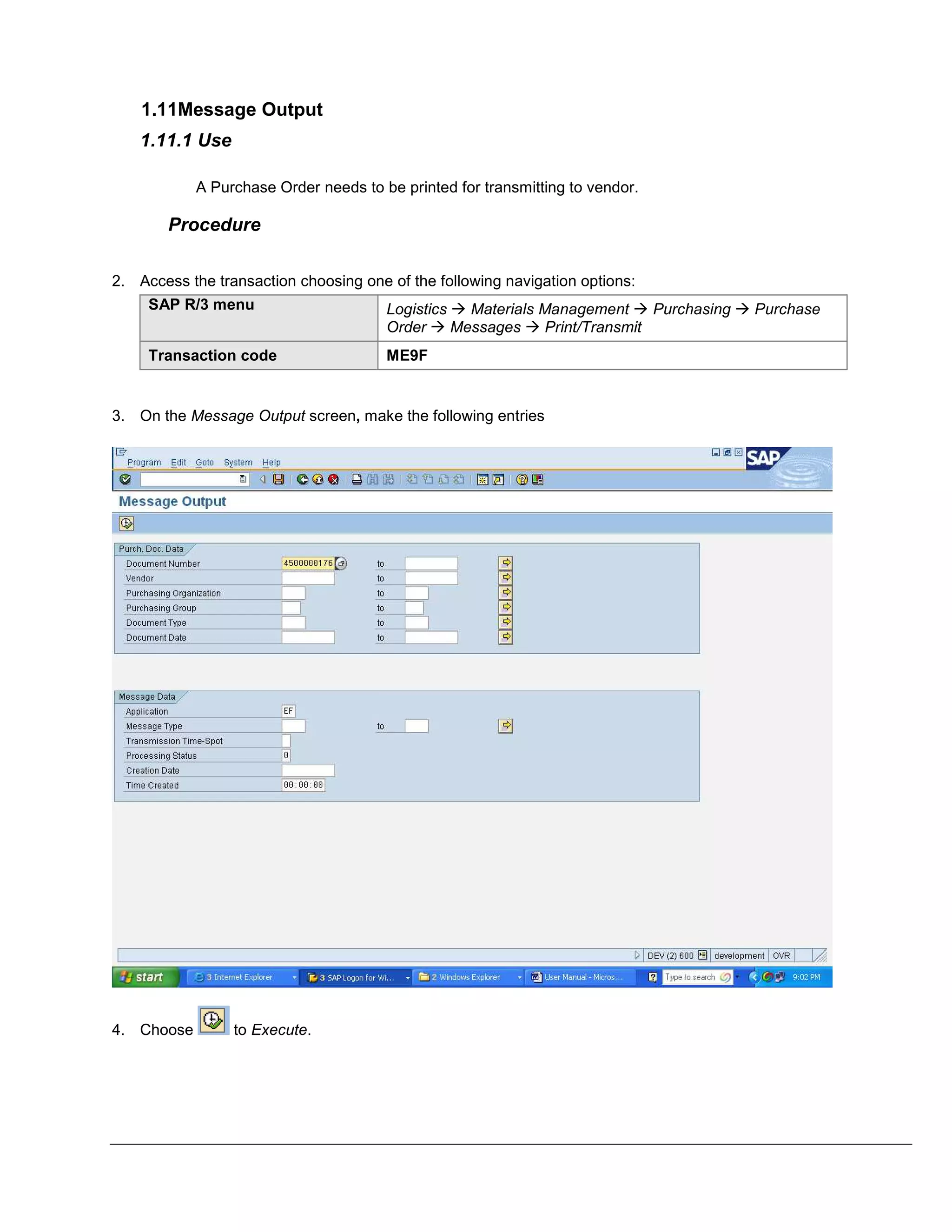Sap mm-end-user-manual | PDF