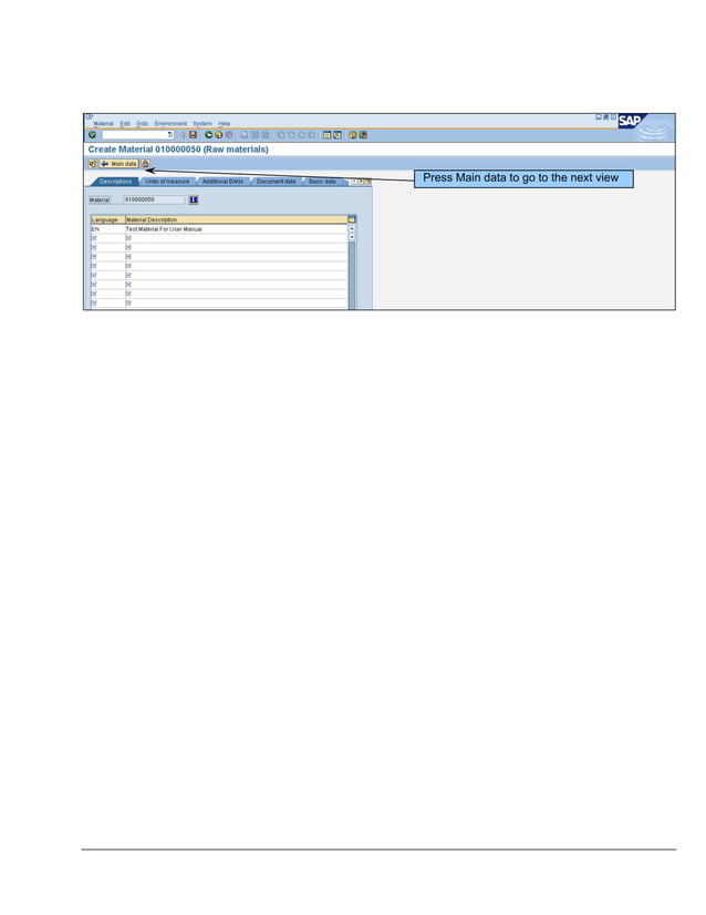 Sap mm-end-user-manual | PDF | Business | Business and Finance