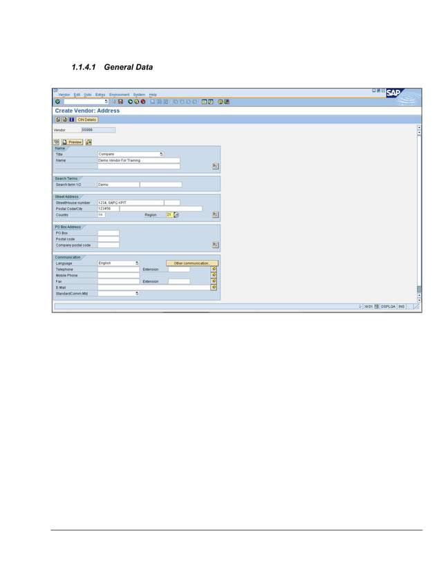 Sap mm-end-user-manual | PDF | Business | Business and Finance