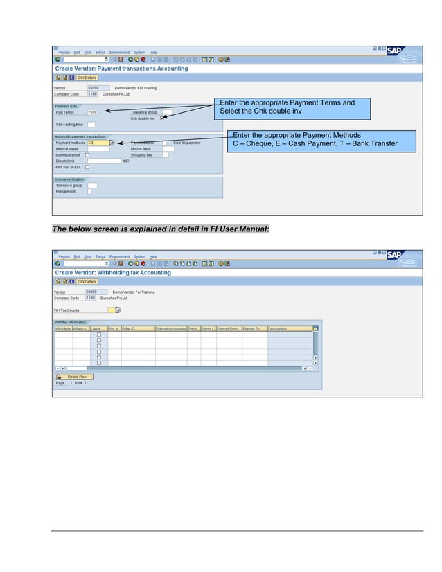 Sap mm-end-user-manual | PDF | Business | Business and Finance