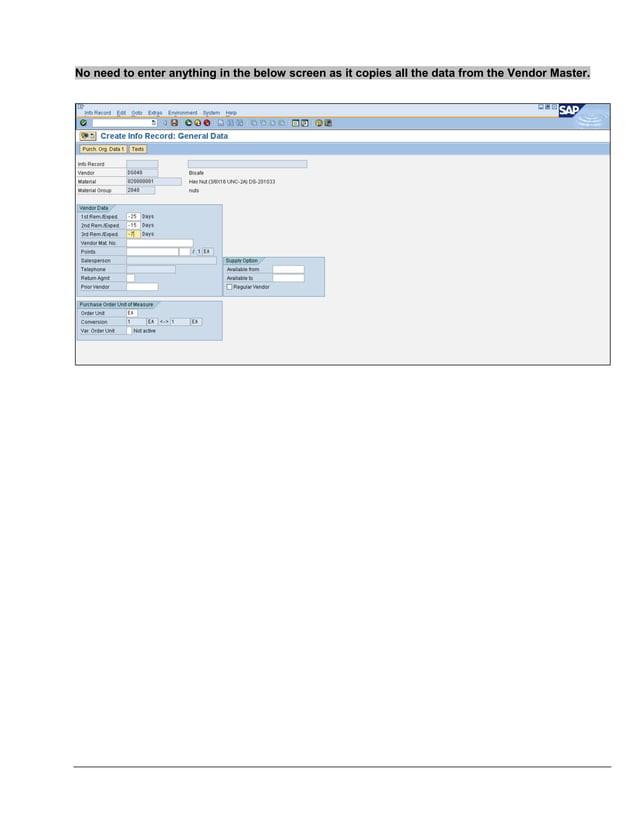 Sap mm-end-user-manual | PDF | Business | Business and Finance