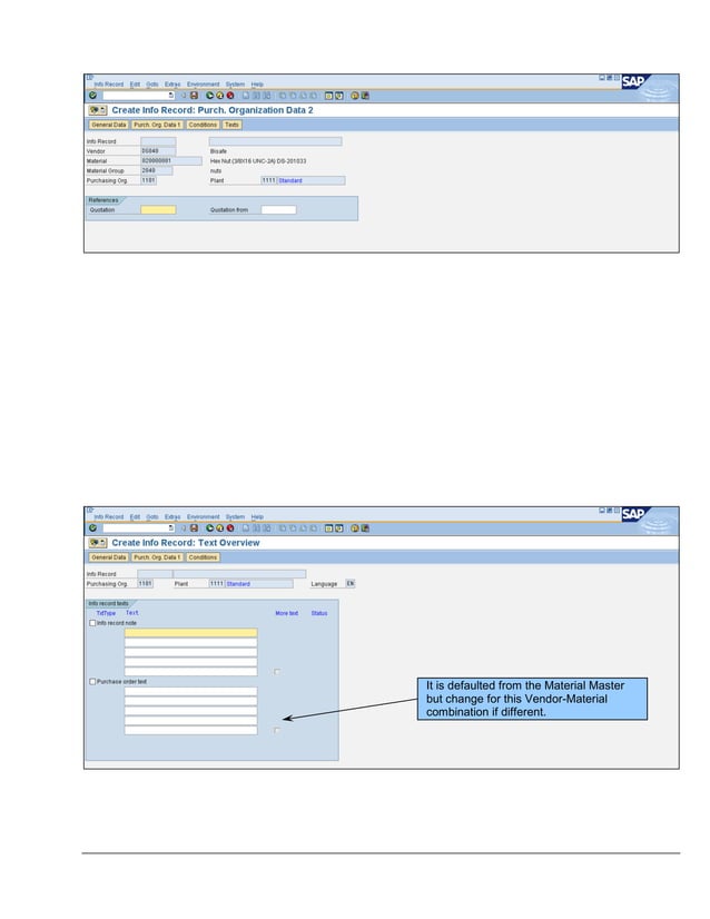 Sap mm-end-user-manual | PDF | Business | Business and Finance