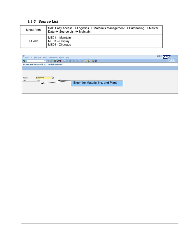 Sap mm-end-user-manual | PDF | Business | Business and Finance