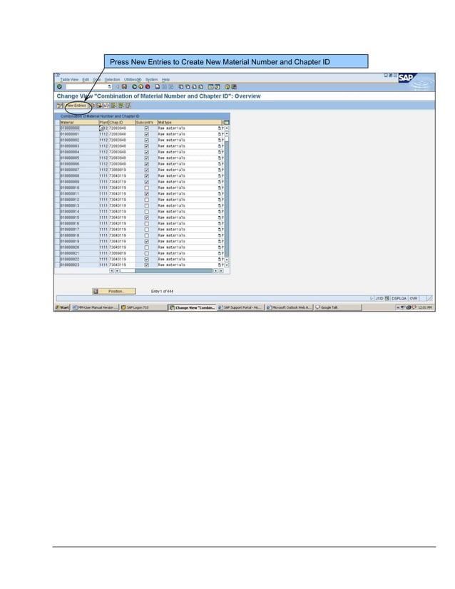 Sap mm-end-user-manual | PDF | Business | Business and Finance