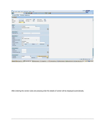 Sap mm-end-user-manual | PDF