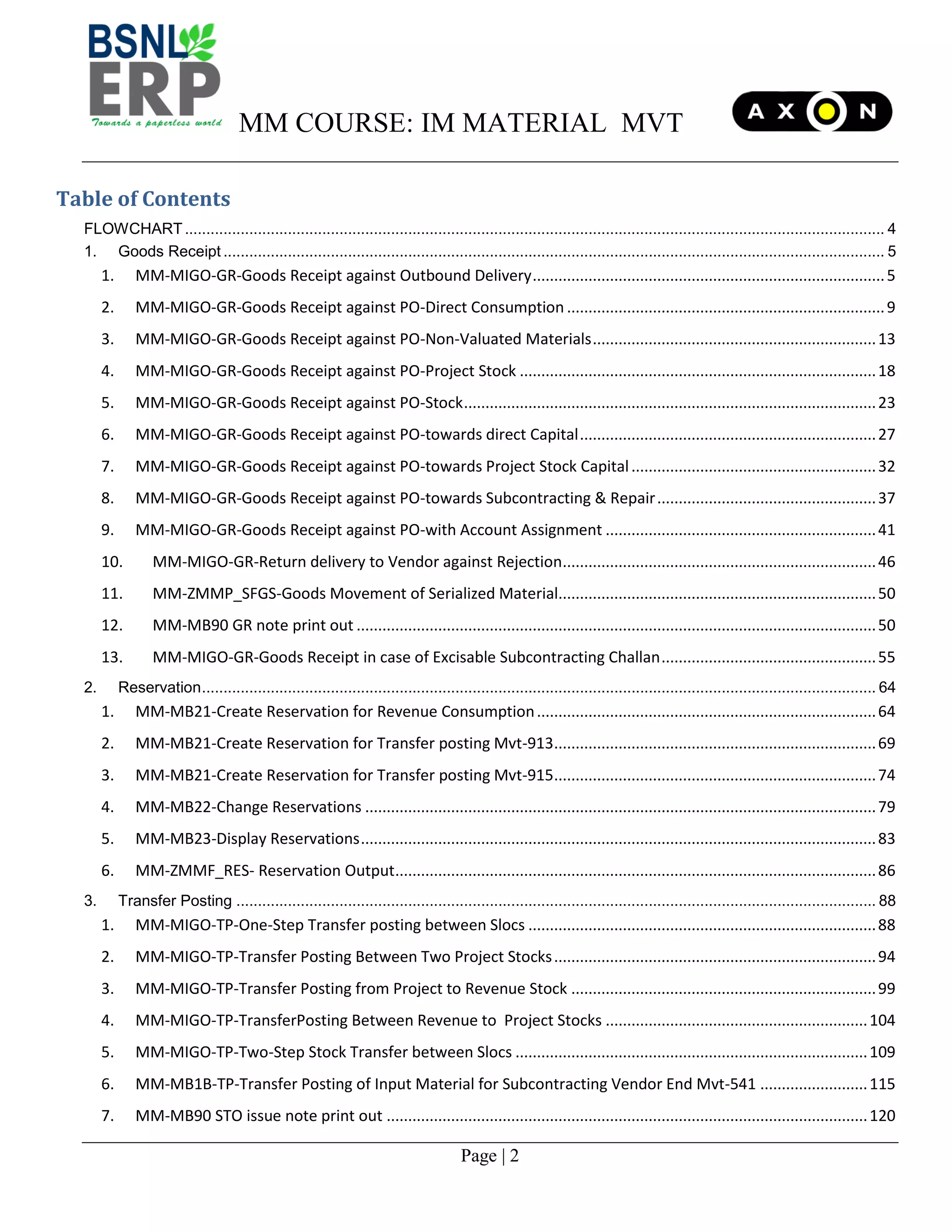 Sap mm-im-goods-movements-user-manual | PDF