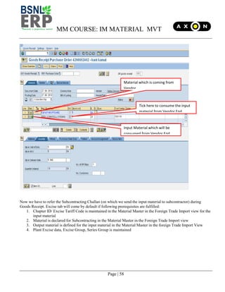 Sap mm-im-goods-movements-user-manual | PDF